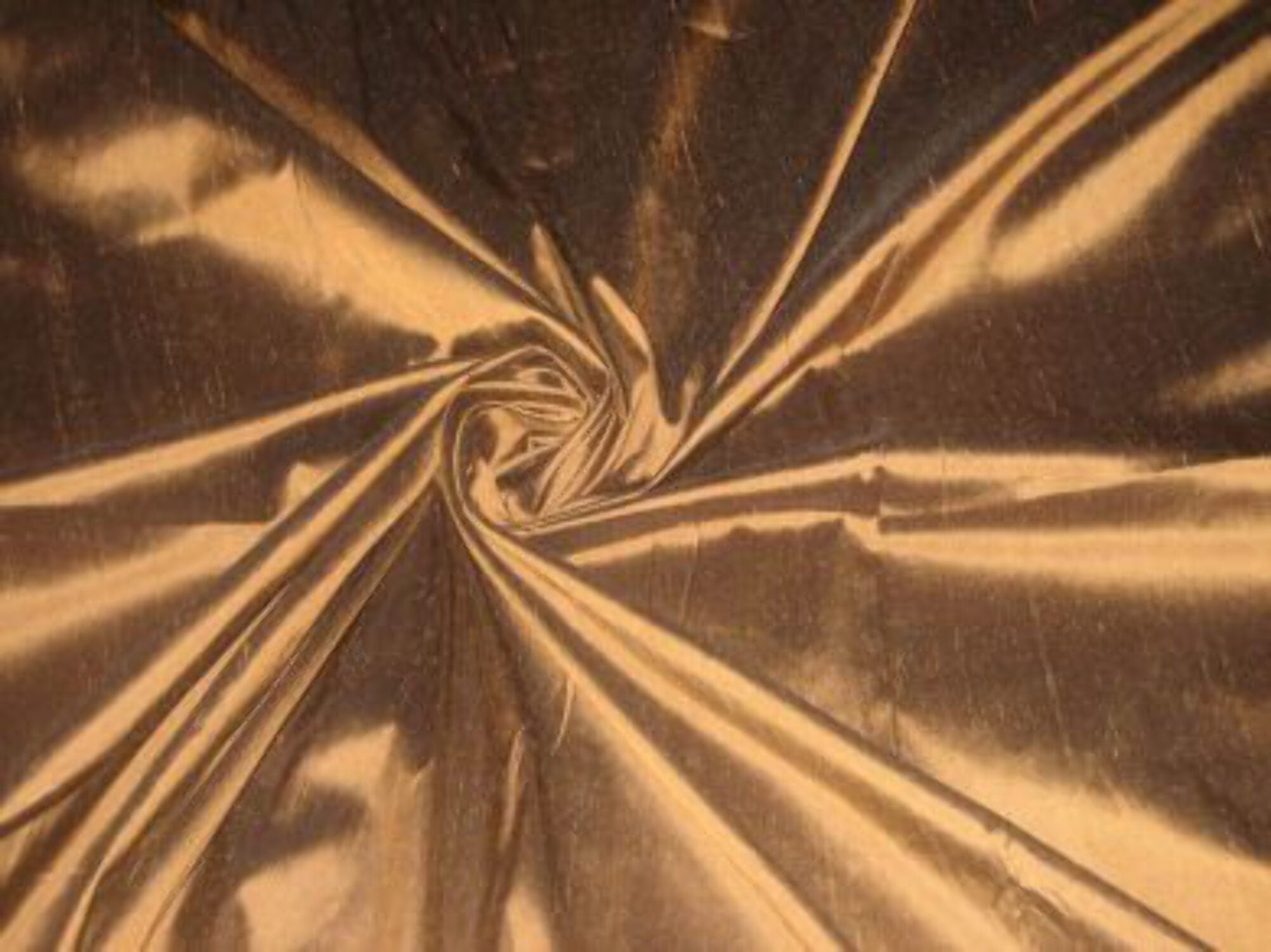 Copper x Brown colour silk dupioni silk 54quot; - Walmart.com