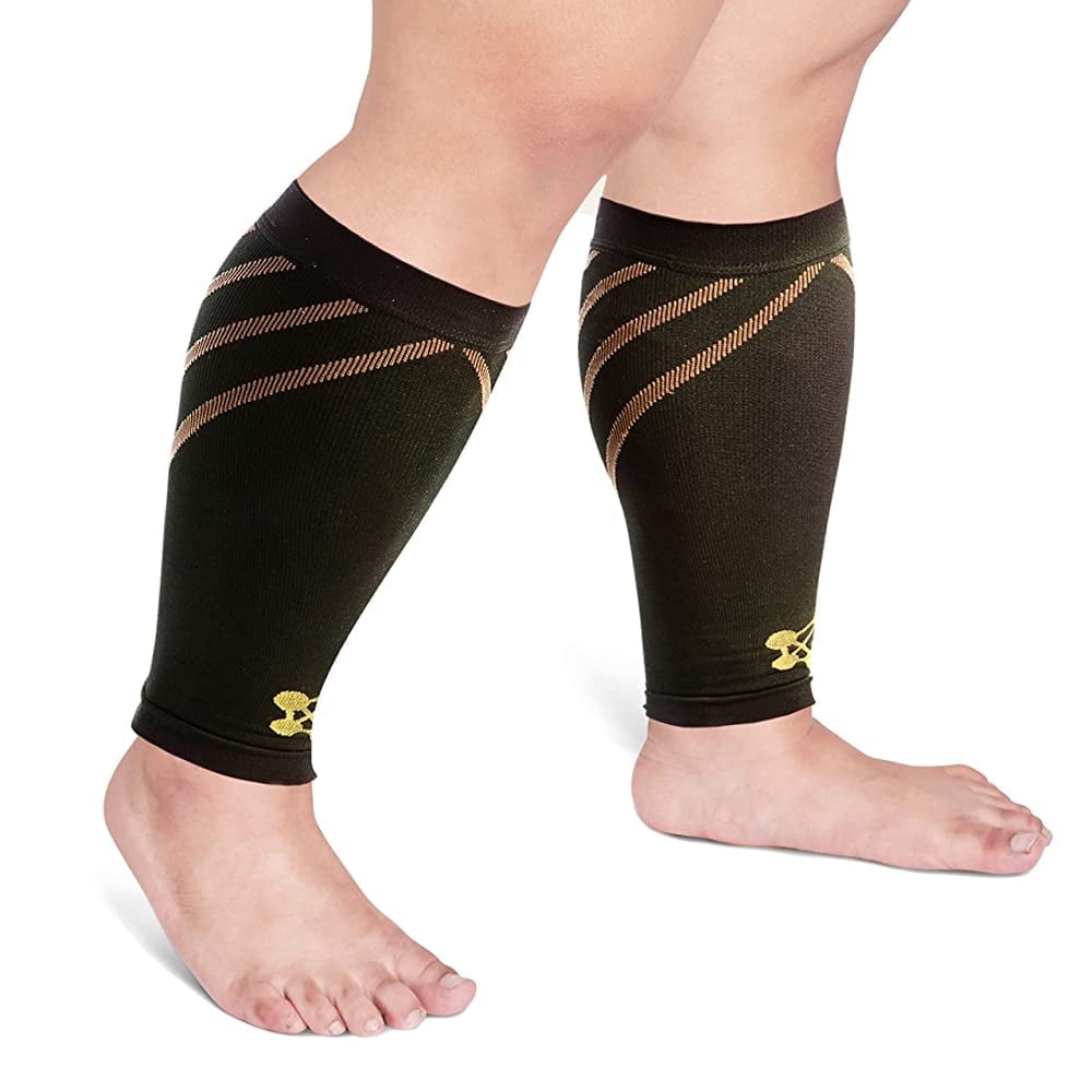 CopperJoint Compression Calf Sleeves for Men and Women | High ...