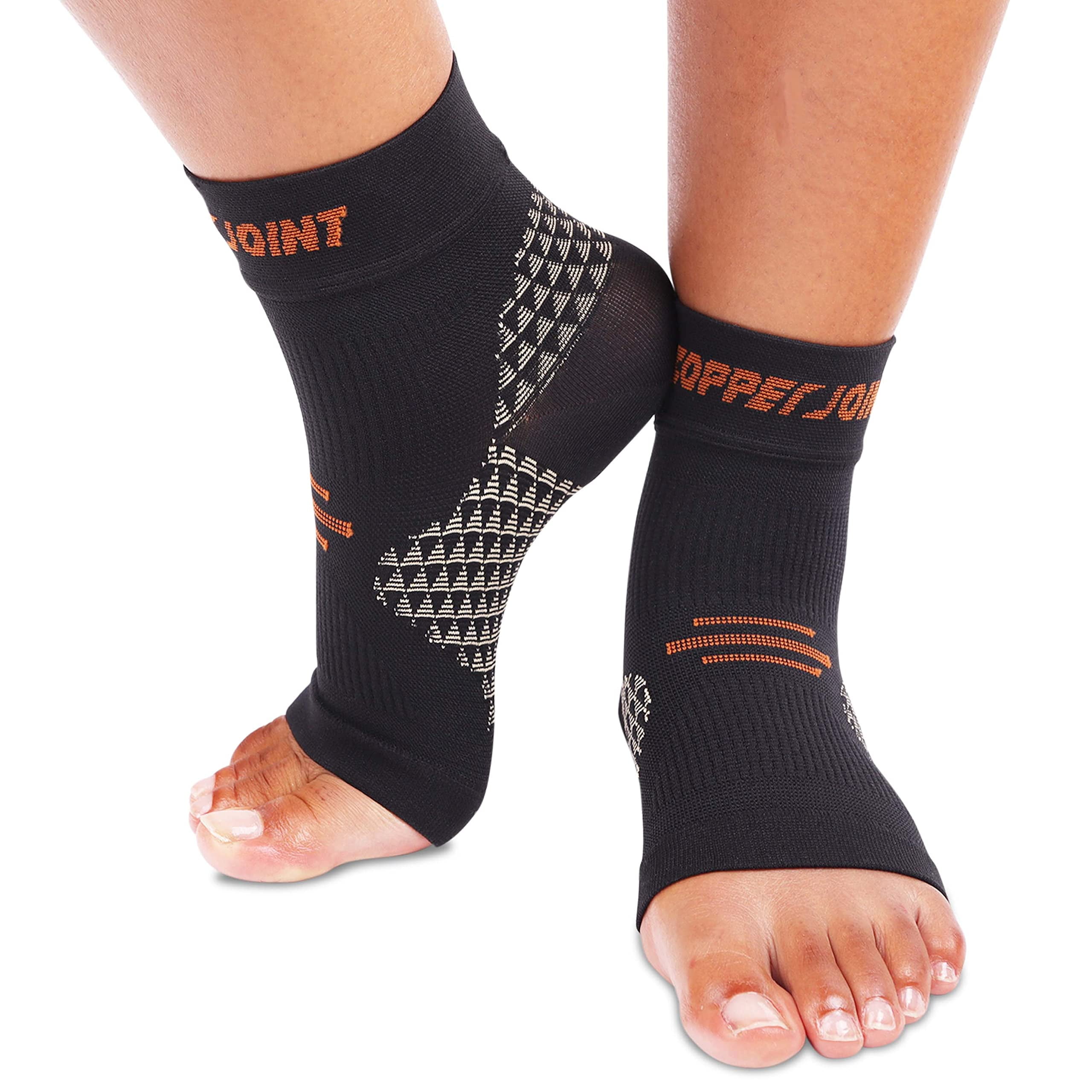 CopperJoint Foot Sleeve - Elastic Ankle Compression Socks for Women ...