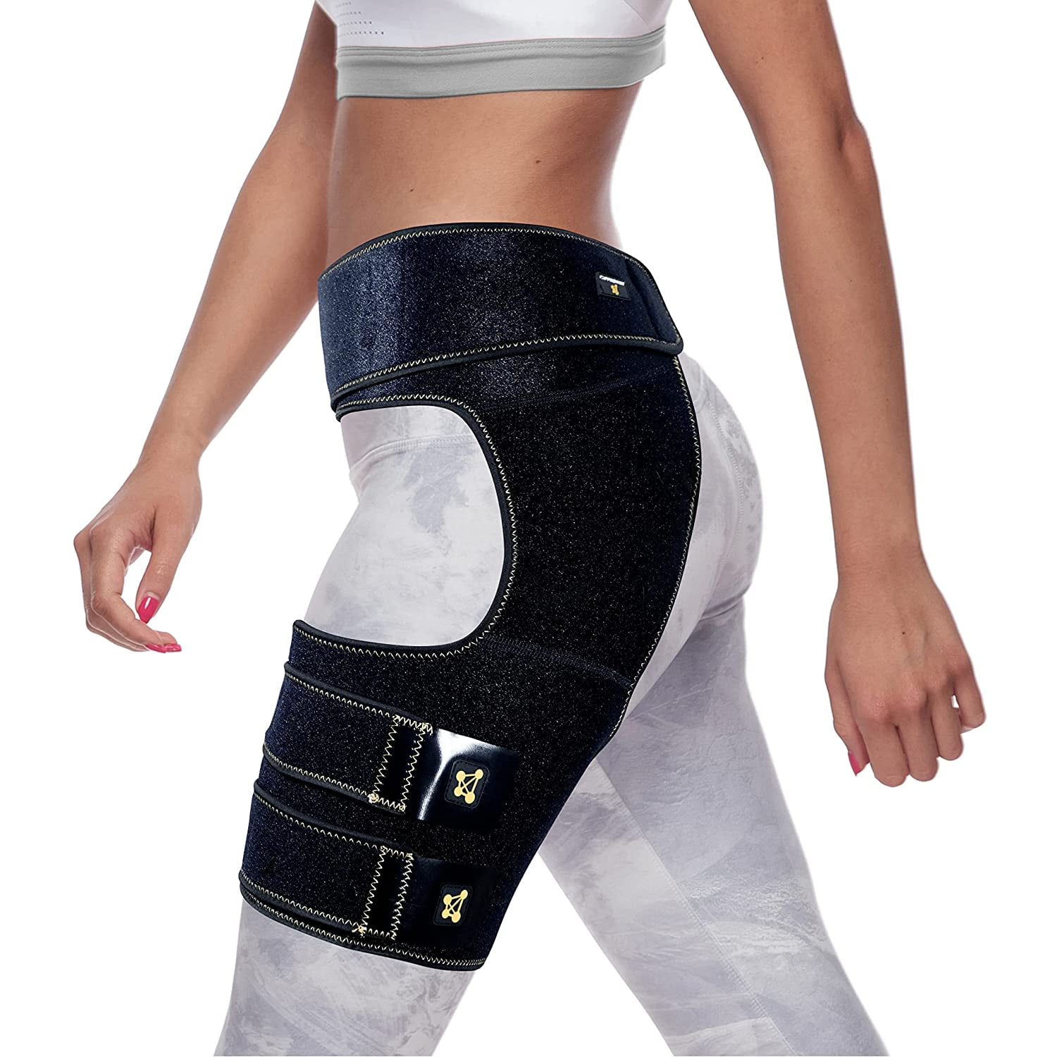 CopperJoint Hip Brace - Compression Wrap for Pain Relief & Injury ...