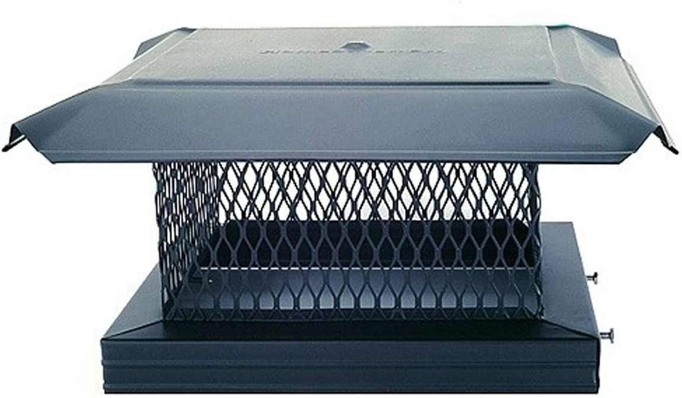 Copperfield Chimney 14811 HomeSaver Pro Black Chimney Cap - .75 Inch ...