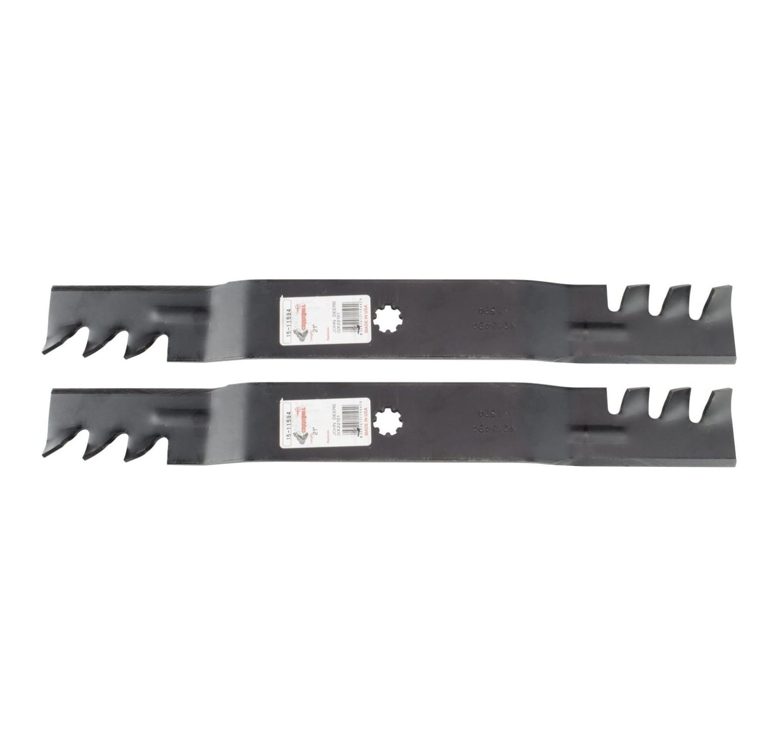 Copperhead Mulching Mower Blades Fit Models D100 LA100 Replaces GX22151 GY20850 For 42 Inch Deck ...
