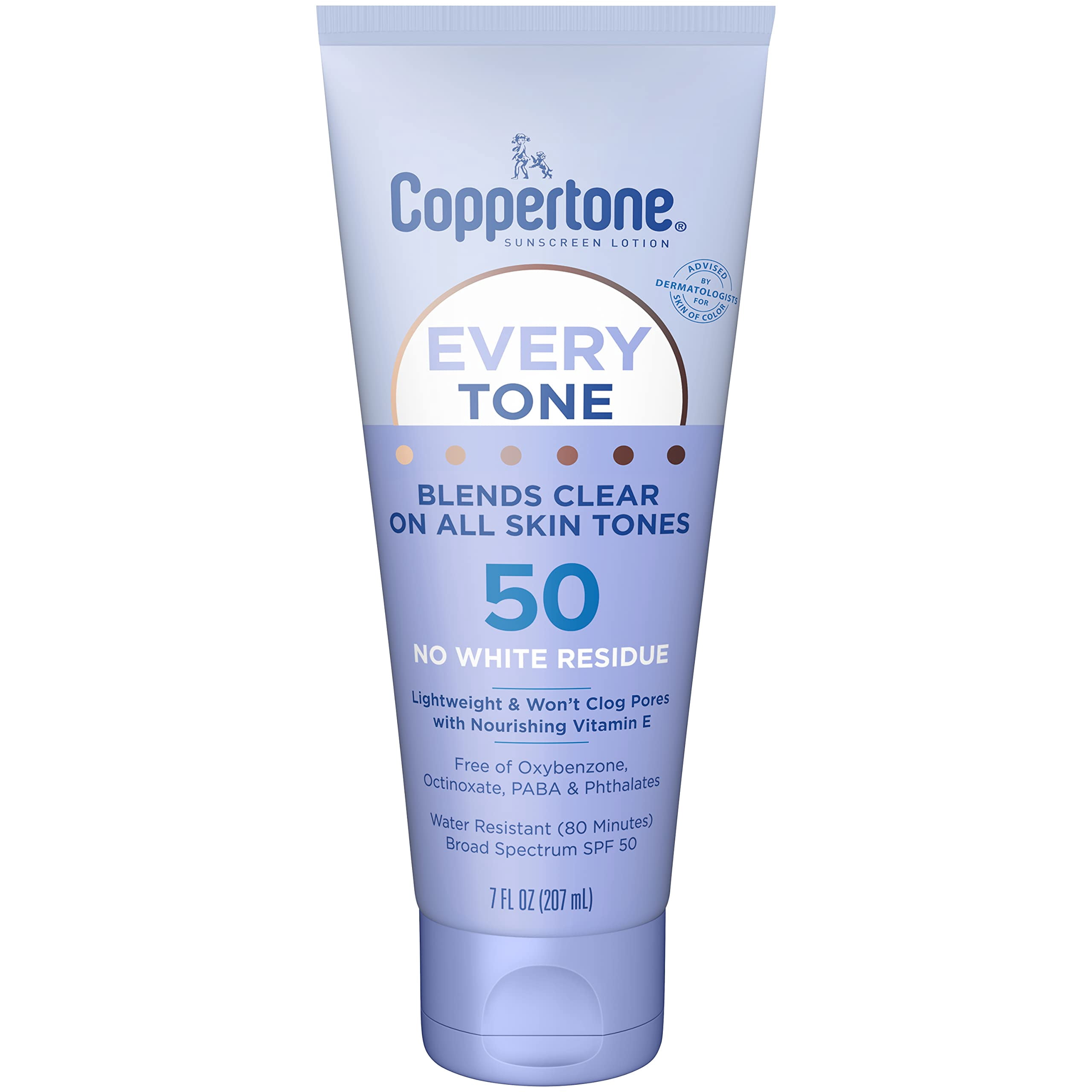 Coppertone Every Tone Spf 50 Sunscreen Lotion, Body & Face Sunscreen ...