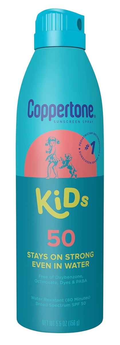 Coppertone Spf#50 Kids Spray 5.5oz (Pack of 3) - Walmart.com