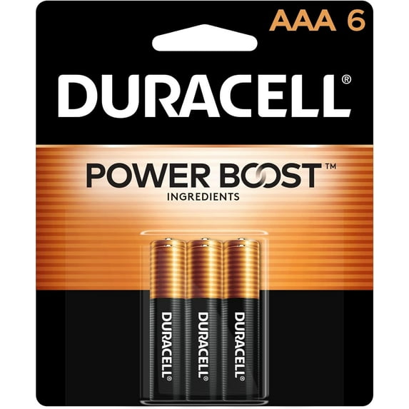 Coppertop AAA Batteries with Power Boost Ingredients, Triple A ...