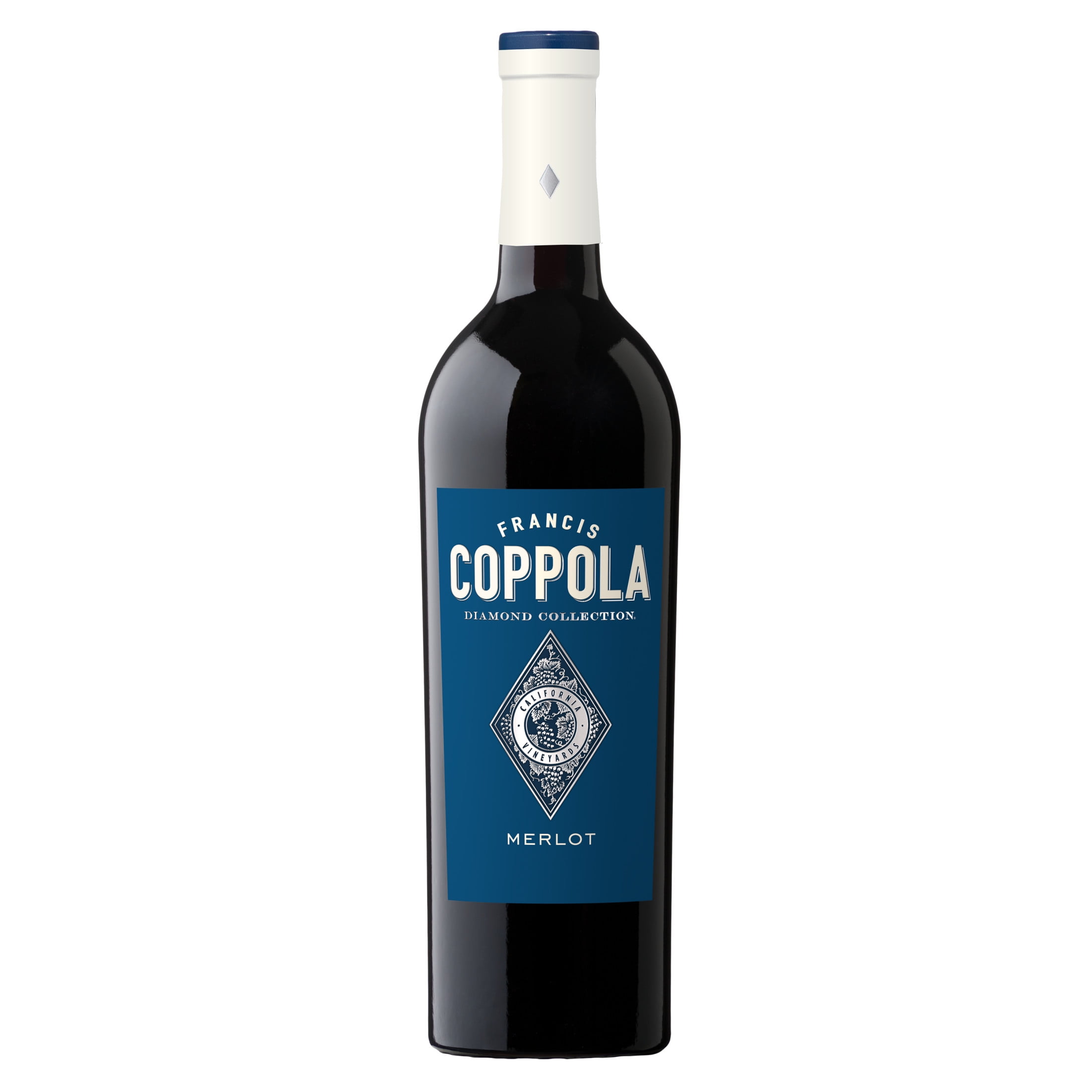 Francis Coppola Diamond Collection Merlot Red Wine, California, 750mL ...