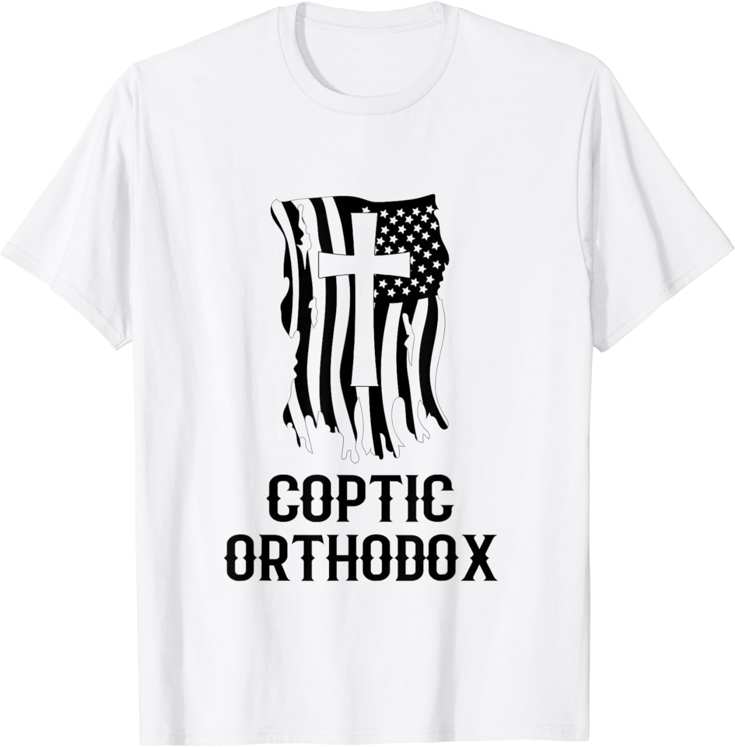 Coptic Orthodox / Coptics Christian Patriotic Design T-Shirt - Walmart.com