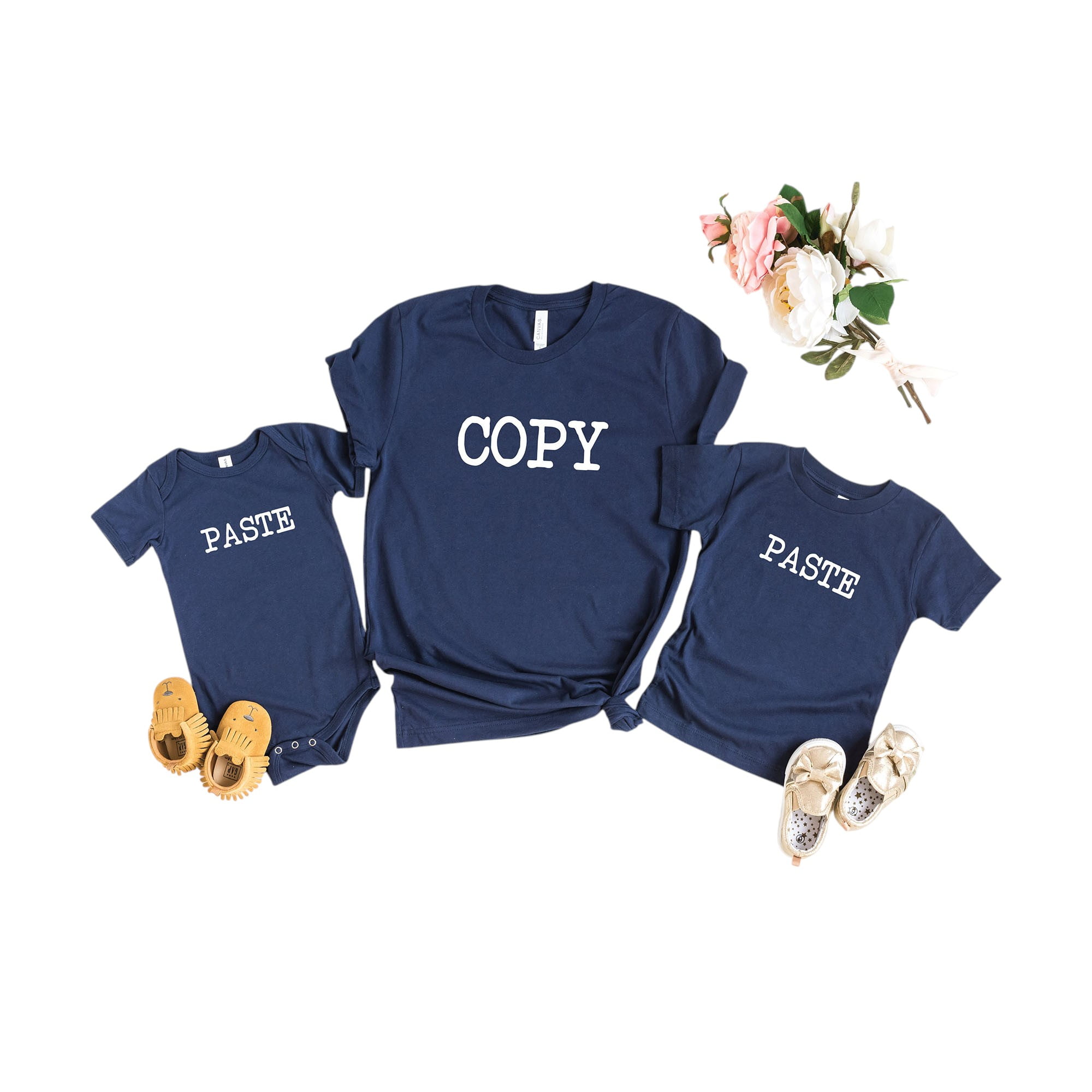 Copy And Paste Retro Unisex Classic 2D T-Shirt - Father And Son Mother ...