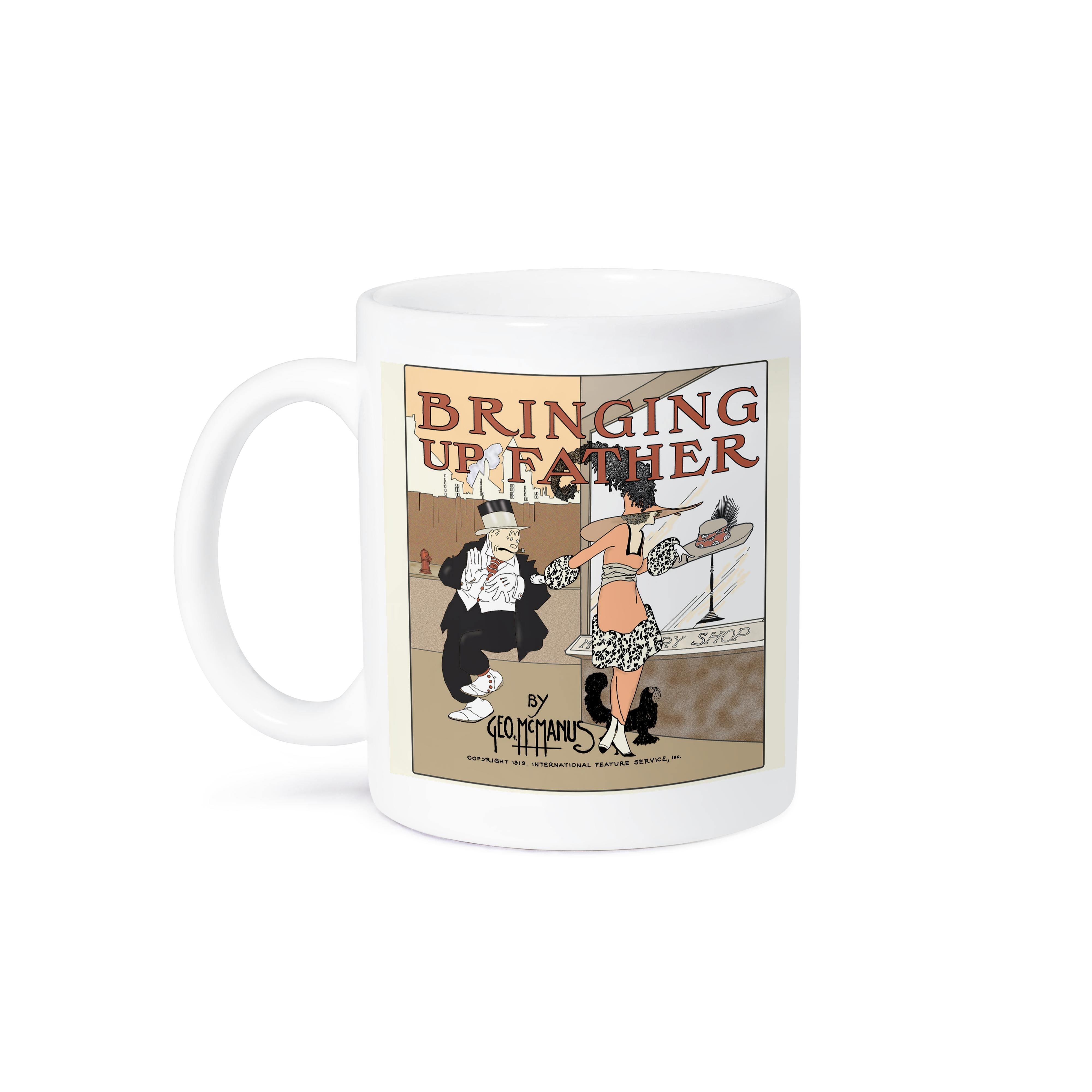 Copy Of A 1919 Cartoon Comic Book Cover Of Bringing Up Father With ...