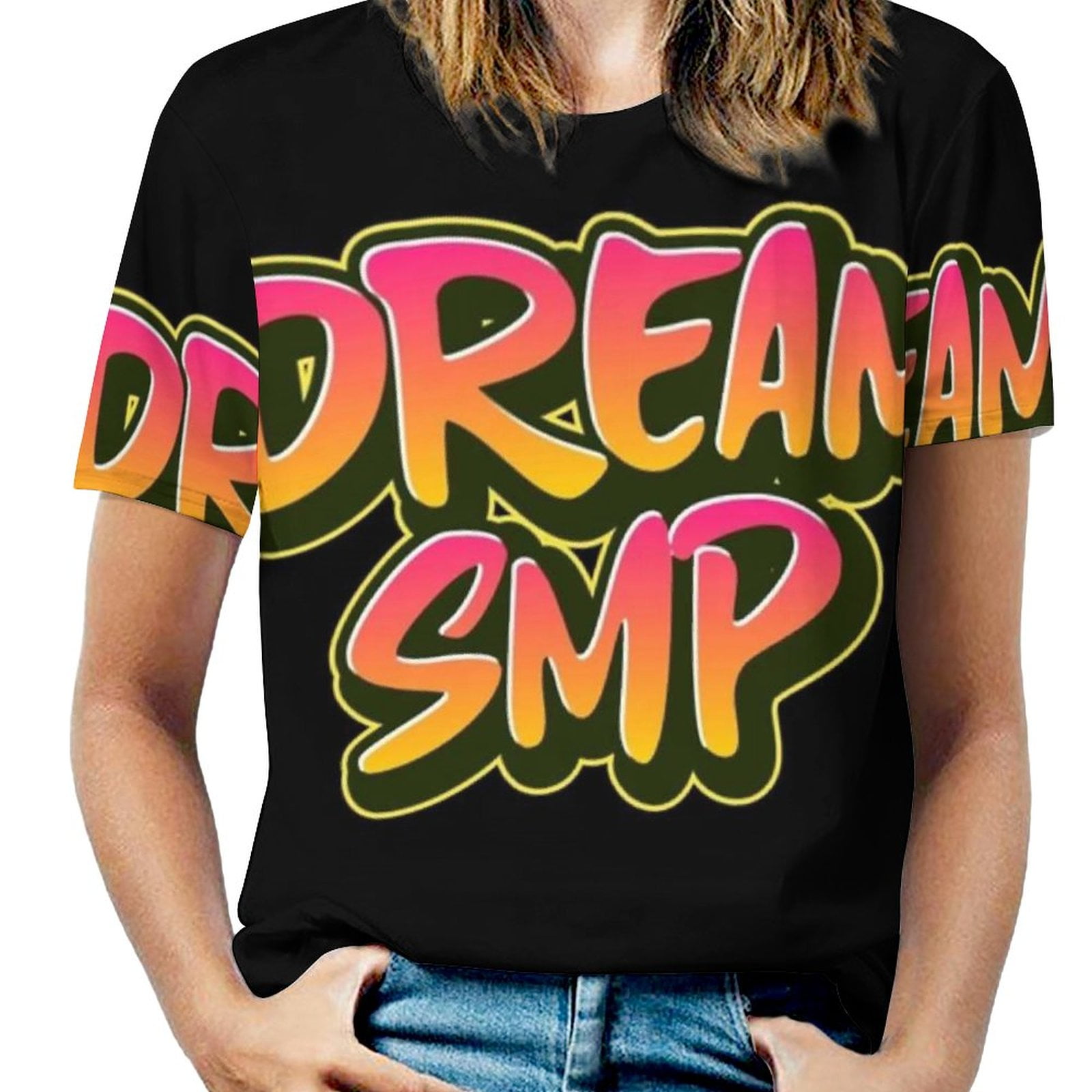 Copy Of Dream Smp New Fashion Zip Off Shoulder Top Short-Sleeve Women ...