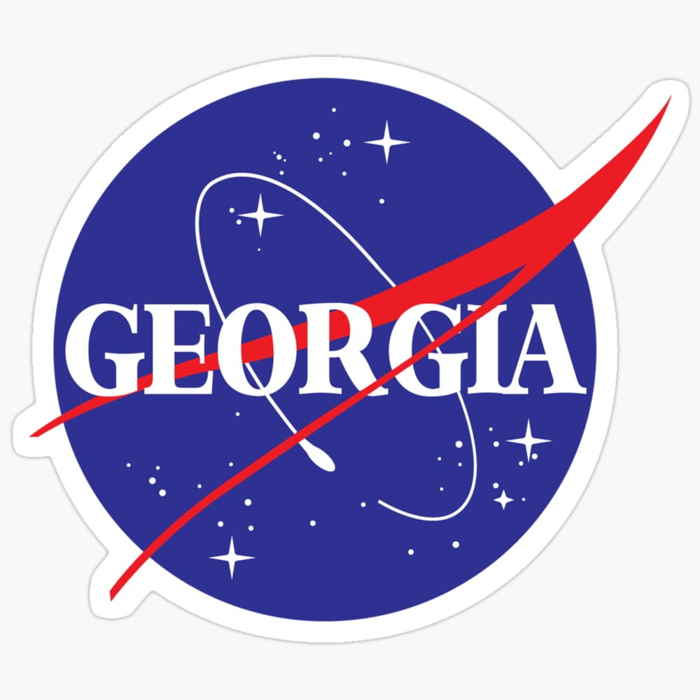 Copy Of Nasa Georgia Sticker Phone Decal Water Bottle Stickers Car ...