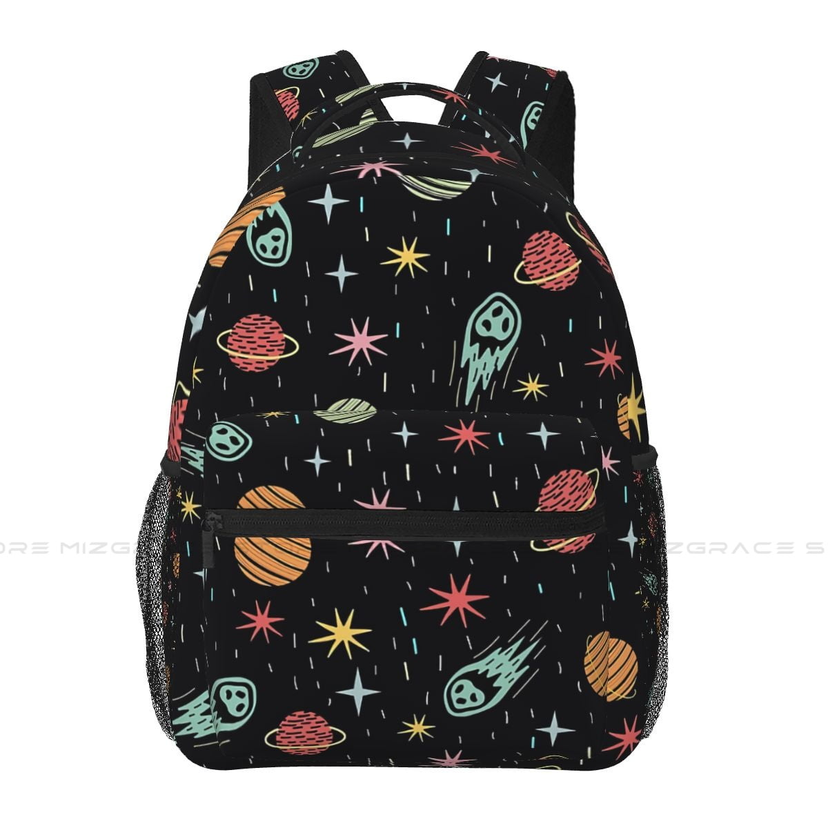 Copy Of Space Planets Pattern Backpacks Casual Print Student Bag Women ...