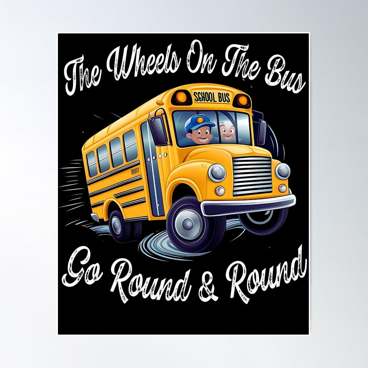 Copy Of The Wheels On The Bus Go Round And Round ? Student Back To ...