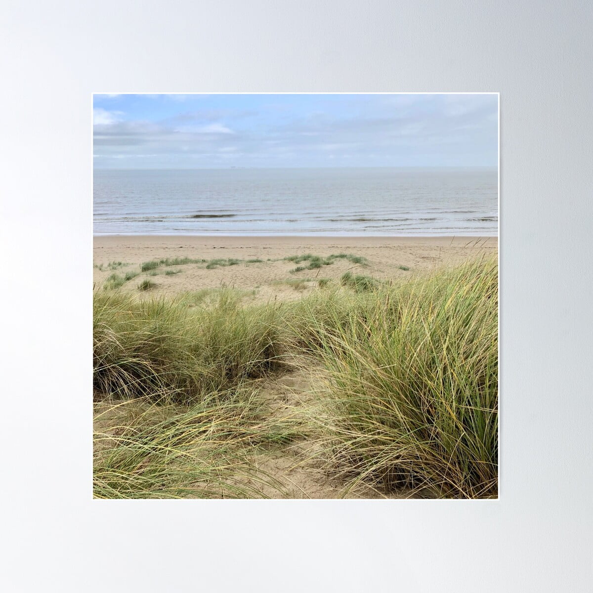 Copy Of Warm Light Wild Natural Sandy Beach Poster Wall Art, Modern ...