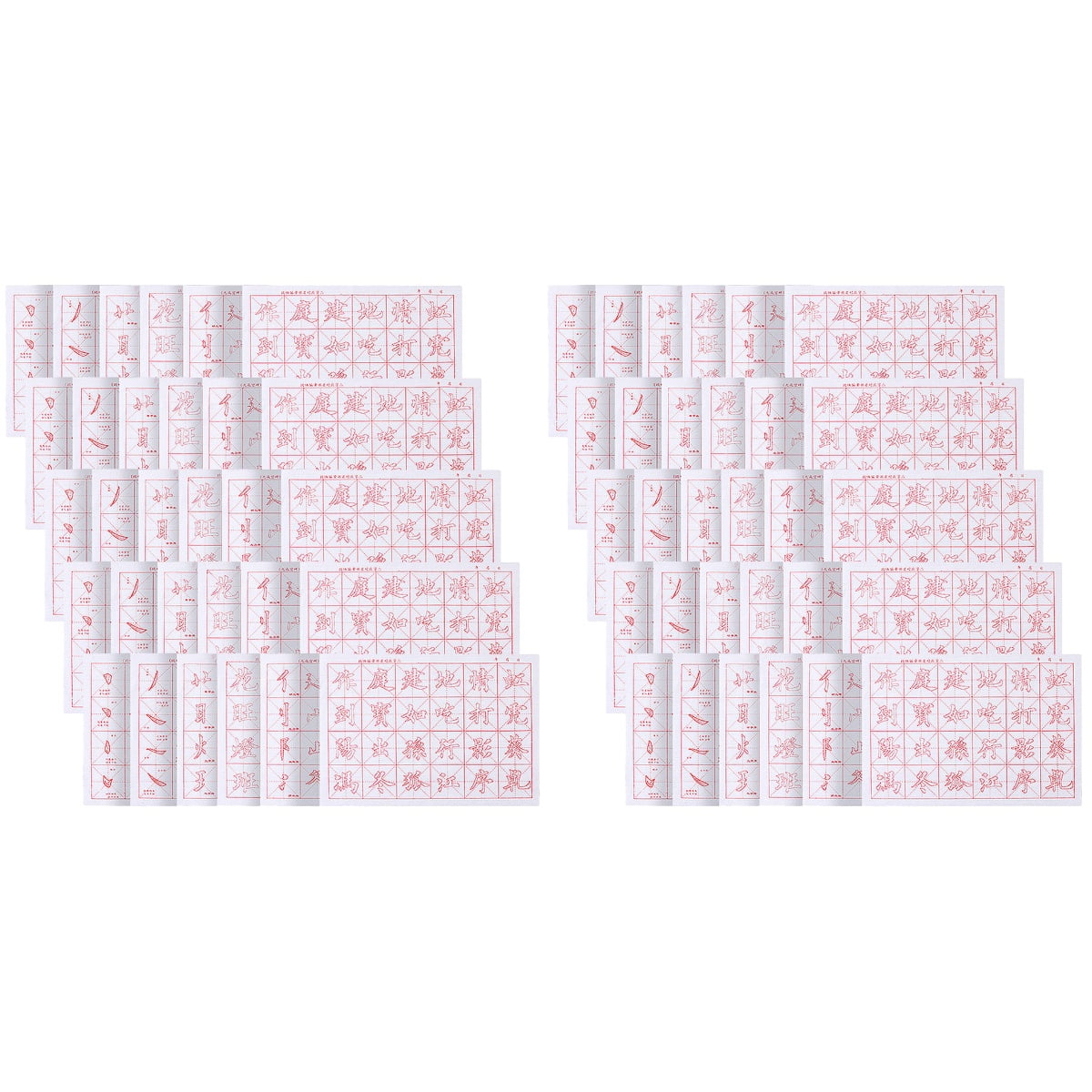 Copy Paper Tracing 60 Sheets Rice The Beginners Writing for Calligraphy ...