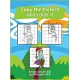 Copy the Picture and Color it: Activity Book for Children with big ...