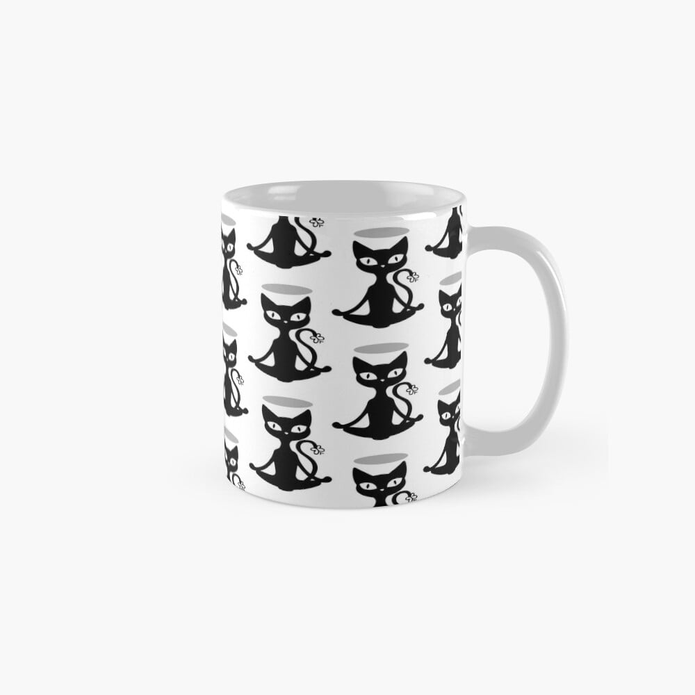 Copy of Half moon yoga pose Classic Mug - Walmart.com