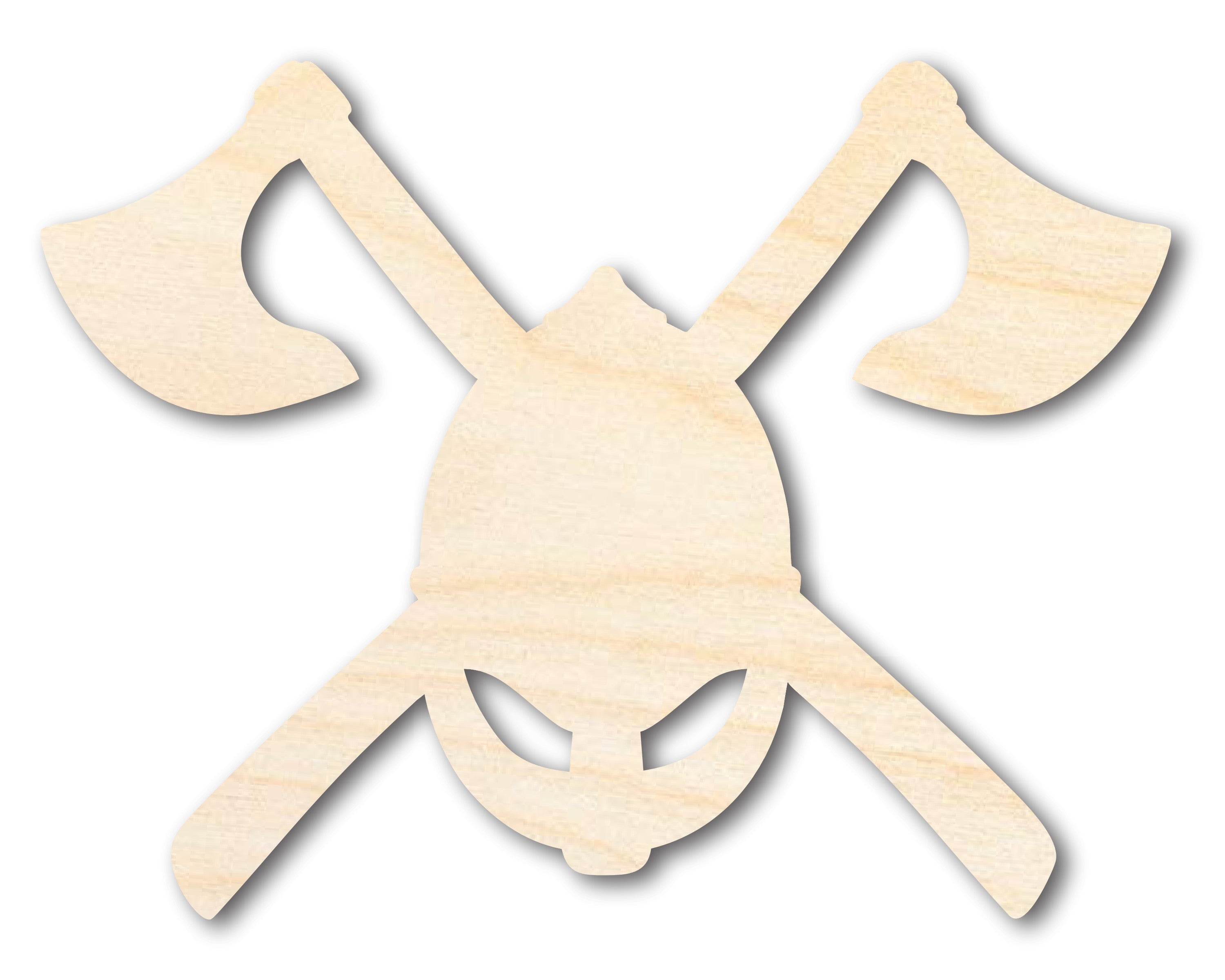 Copy of Unfinished Wood Axes and Helmet Shape - Craft - up to 46" 6 ...