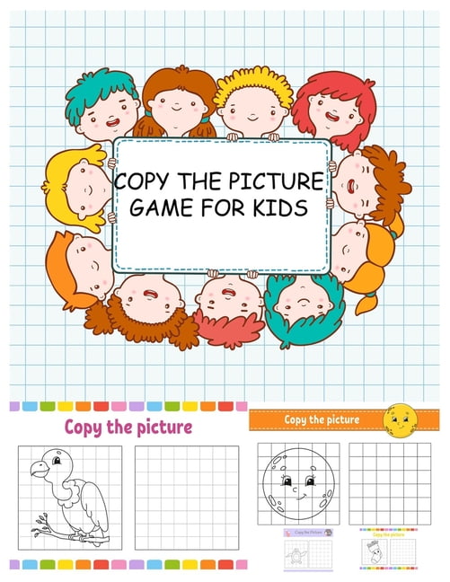 Copy the Picture Game for Kids: Copy the Picture and Drawing.Animals ...