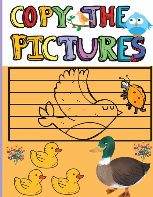 Copy the Pictures: Amazing Activity Book for Kids Copy the Picture for ...
