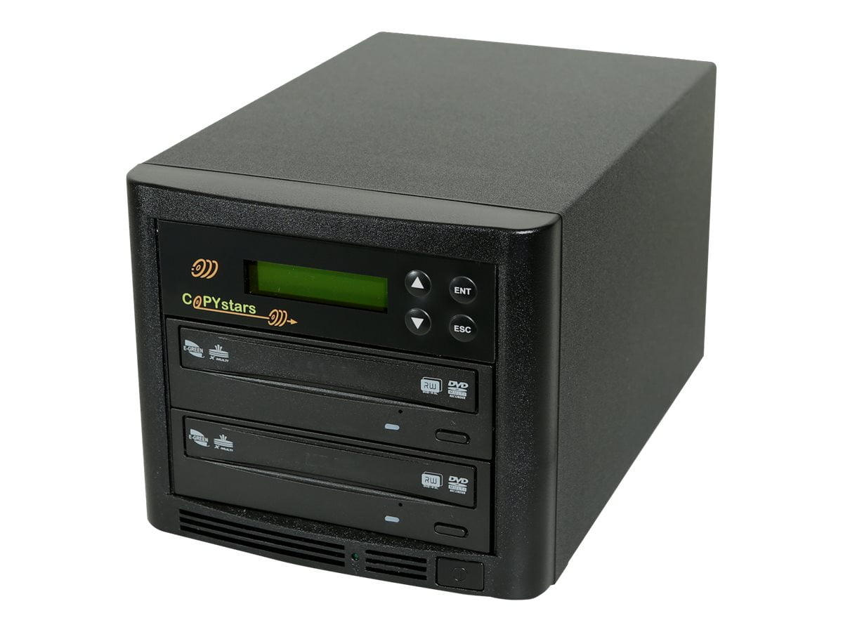 Copystars CD DVD Duplicator, 1-to-1 24X Burner, Standalone Duplication ...