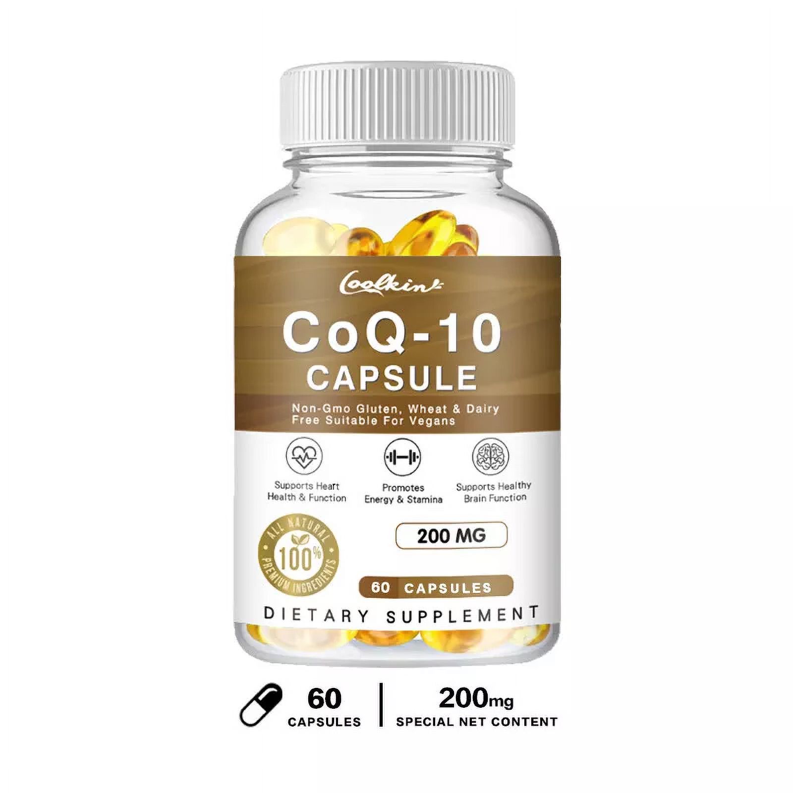 Coq10_200Mg___Heart_&_Cardiovascular_Health,_Anti_Oxidation,_Energy ...
