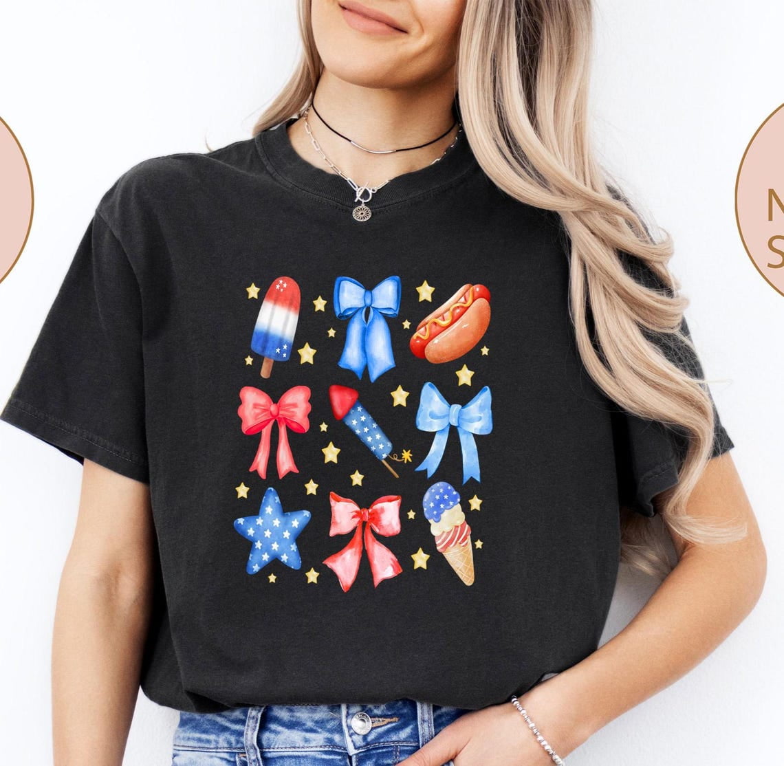 Coquette 4Th Of July Shirt, Preppy Independence Day Shirt, Girly ...