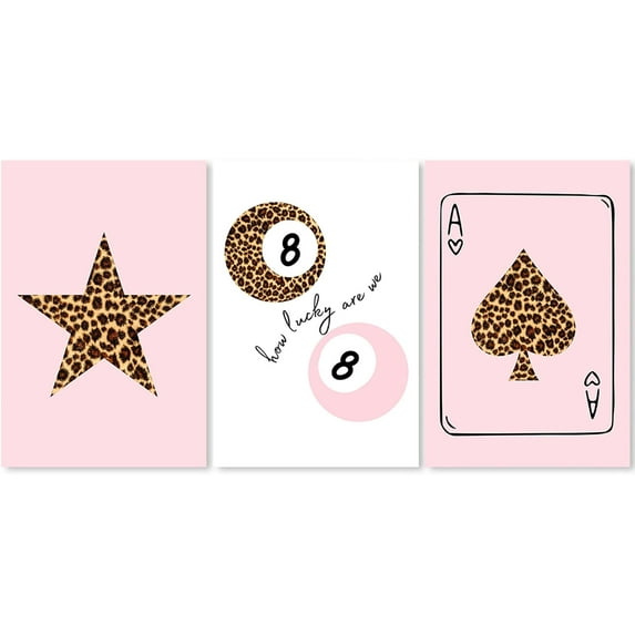 Coquette Aesthetic Wall Art Set of 3, Preppy Wall Art - Enhance Your ...