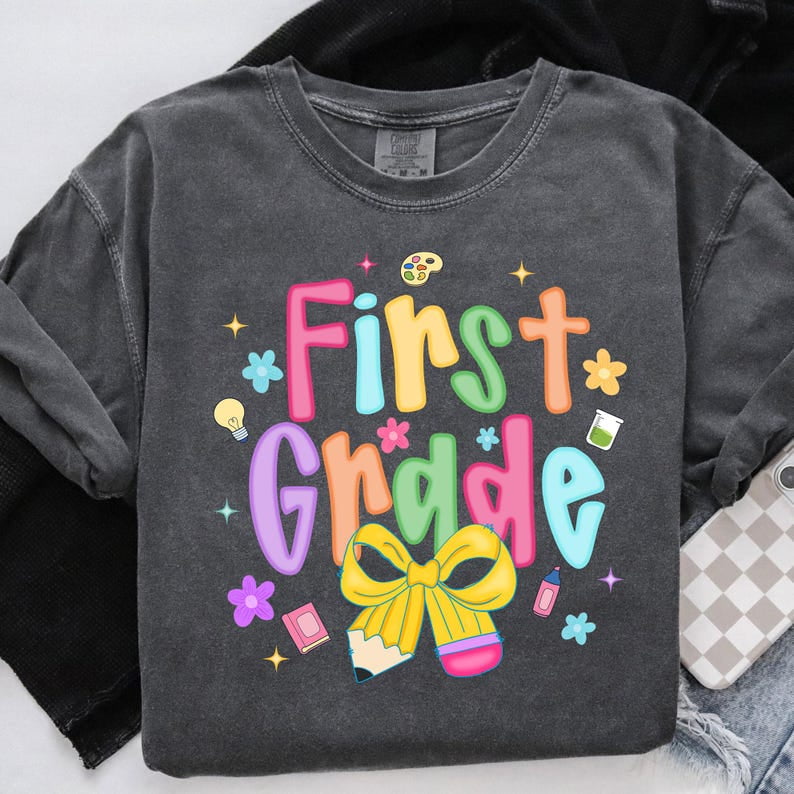 Coquette Back to School PNG Bundle, Teacher First Day of School Shirt ...
