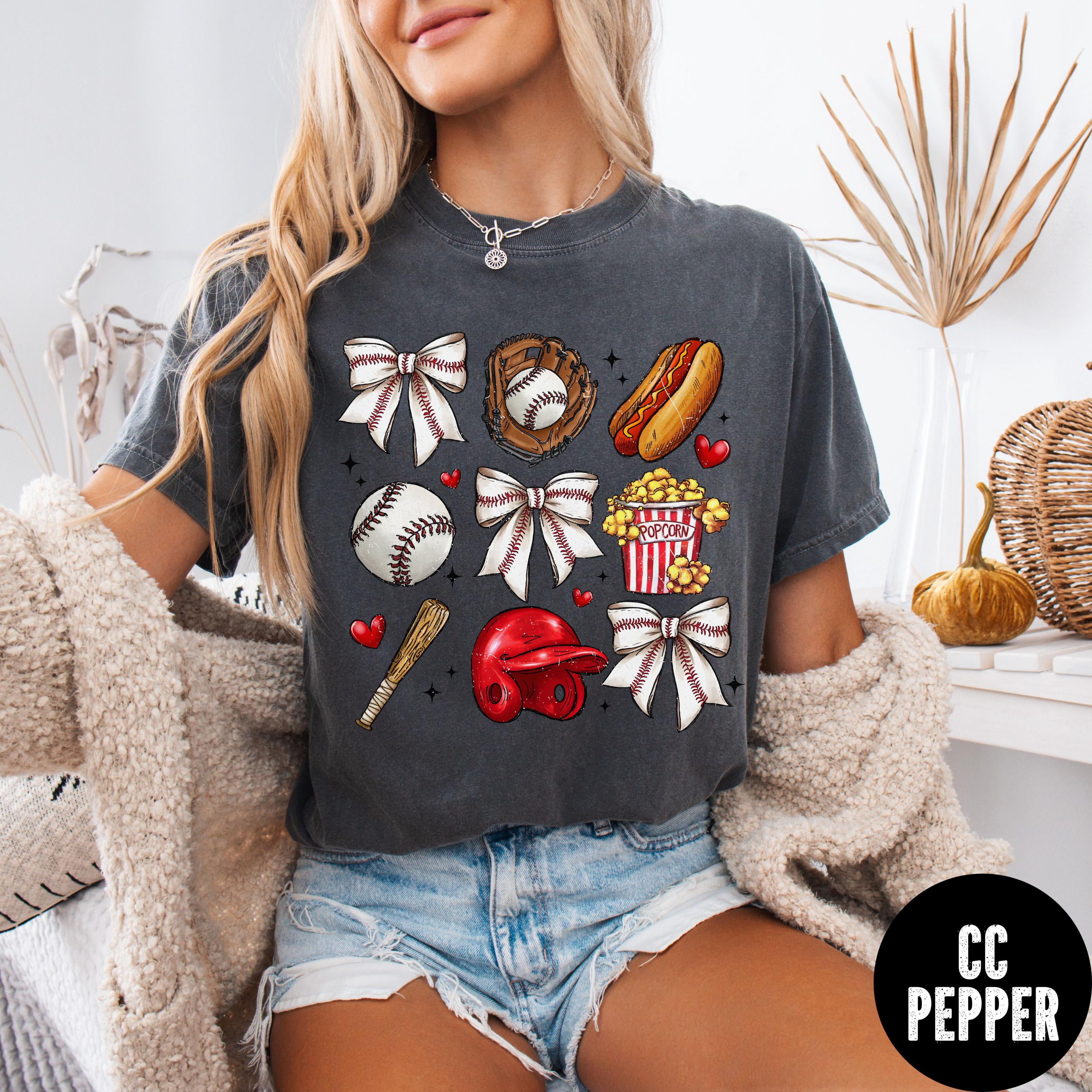 Coquette Baseball Shirt, Retro Baseball Shirt, Cute Baseball Lovers ...