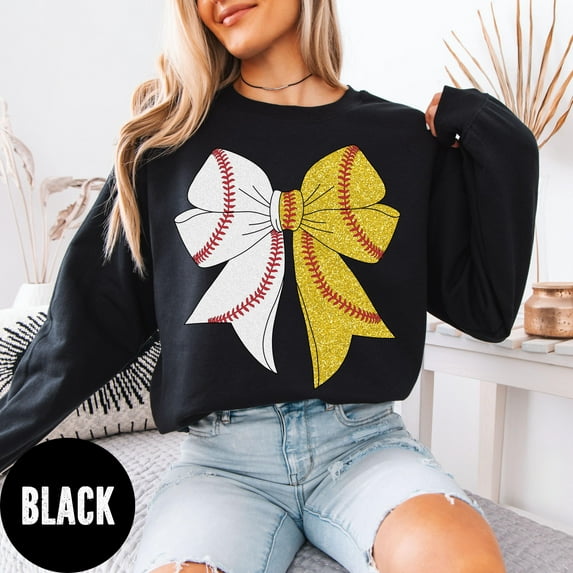 Coquette Baseball Softball T-Shirt, Baseball Softball Mama T-Shirt ...