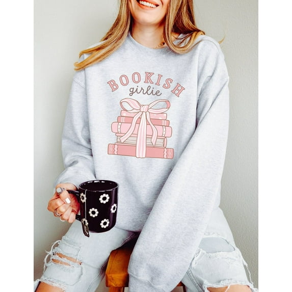 Coquette Book Lover Graphic Sweatshirt Dark Romance Romantasy Reading ...