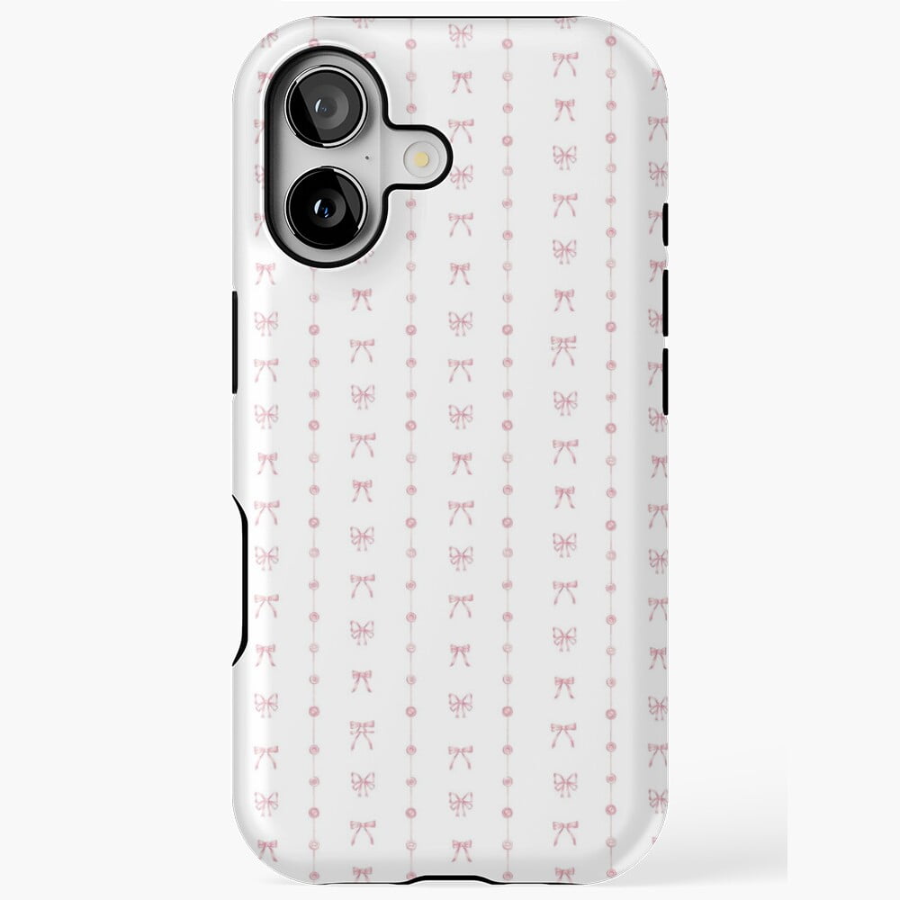 Coquette Bow Aesthetic Art Gift Phone Case 17 16 15 14 13 12 11 Pro Max ...