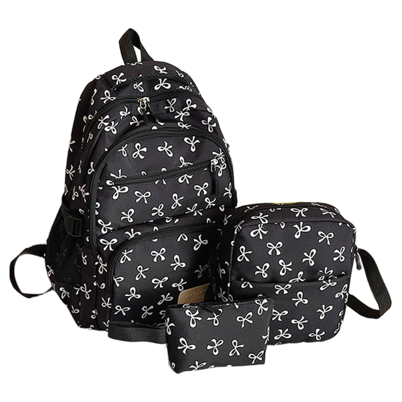 Coquette Bow Backpack,Backpack,3 Pcs Set Coquette Backpack With Bows ...