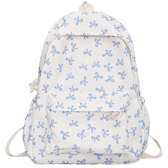 Coquette Bow Backpack - Kawaii Cute Backpack Aesthetic Daypack Bow ...