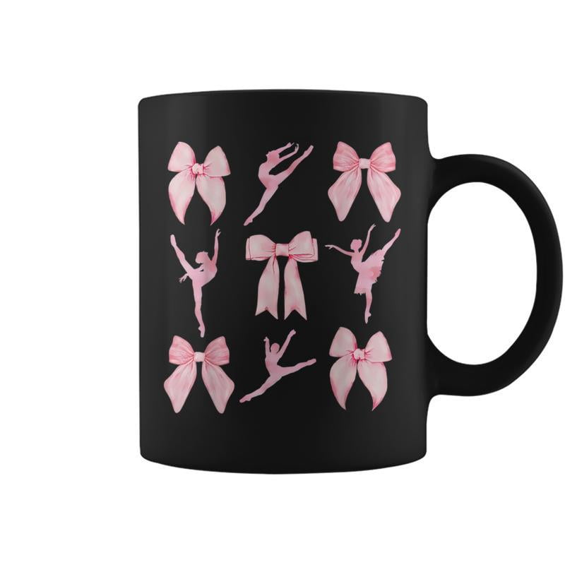 Coquette Bow Ballet Dance Teacher Coquette Dancing Coffee Mugs ...