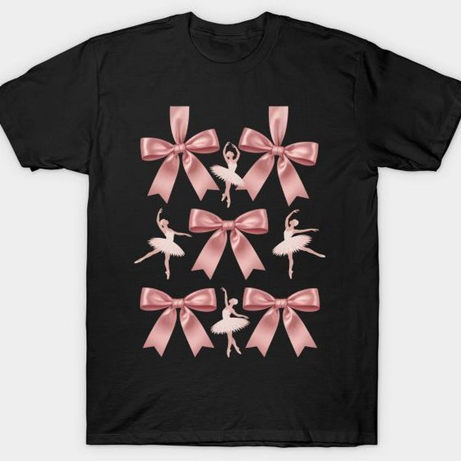 Coquette Bow Ballet Dance Teacher Coquette Dancing T-shirt - Walmart.com
