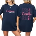 Coquette Bow Class Of Senior 2026 Shirts Graduate TShirt Last Day of ...