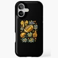 Coquette Bow Yellow Flowers Game Day Vibes iPhone Case for 17 11 12 13 ...