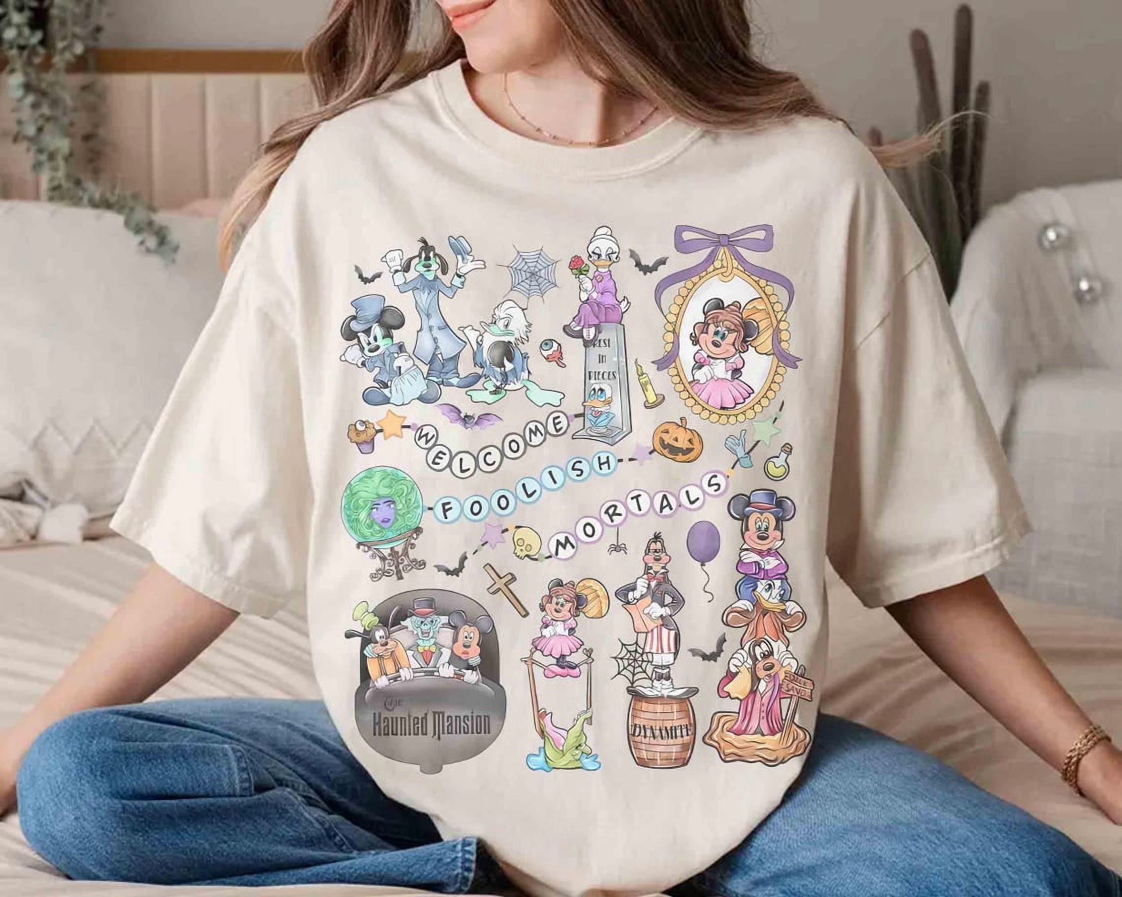 Coquette Bows Mickey & Friends Haunted Mansion T-Shirt, Disney ...