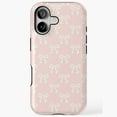 Coquette Bows Pattern Aesthetic Phone Case 17 16 15 14 13 12 11 Pro Max ...