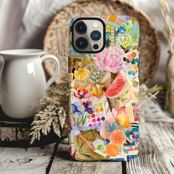 Coquette Collage Case With Pink Girly Aesthetic Elements for iPhone 17 ...