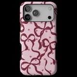 Coquette Crush Bows Design Phone Case 17 16 15 14 13 12 11 Pro Max ...