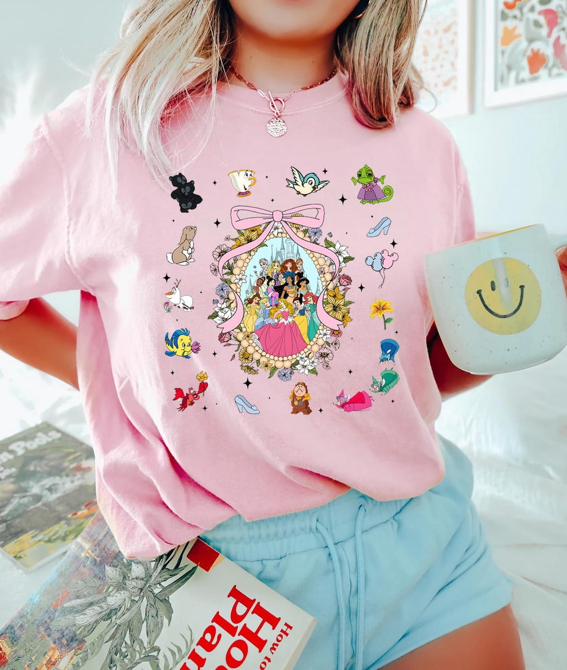 Coquette Disney Princess Shirt, Magic Castle Princess Shirt, Disney ...