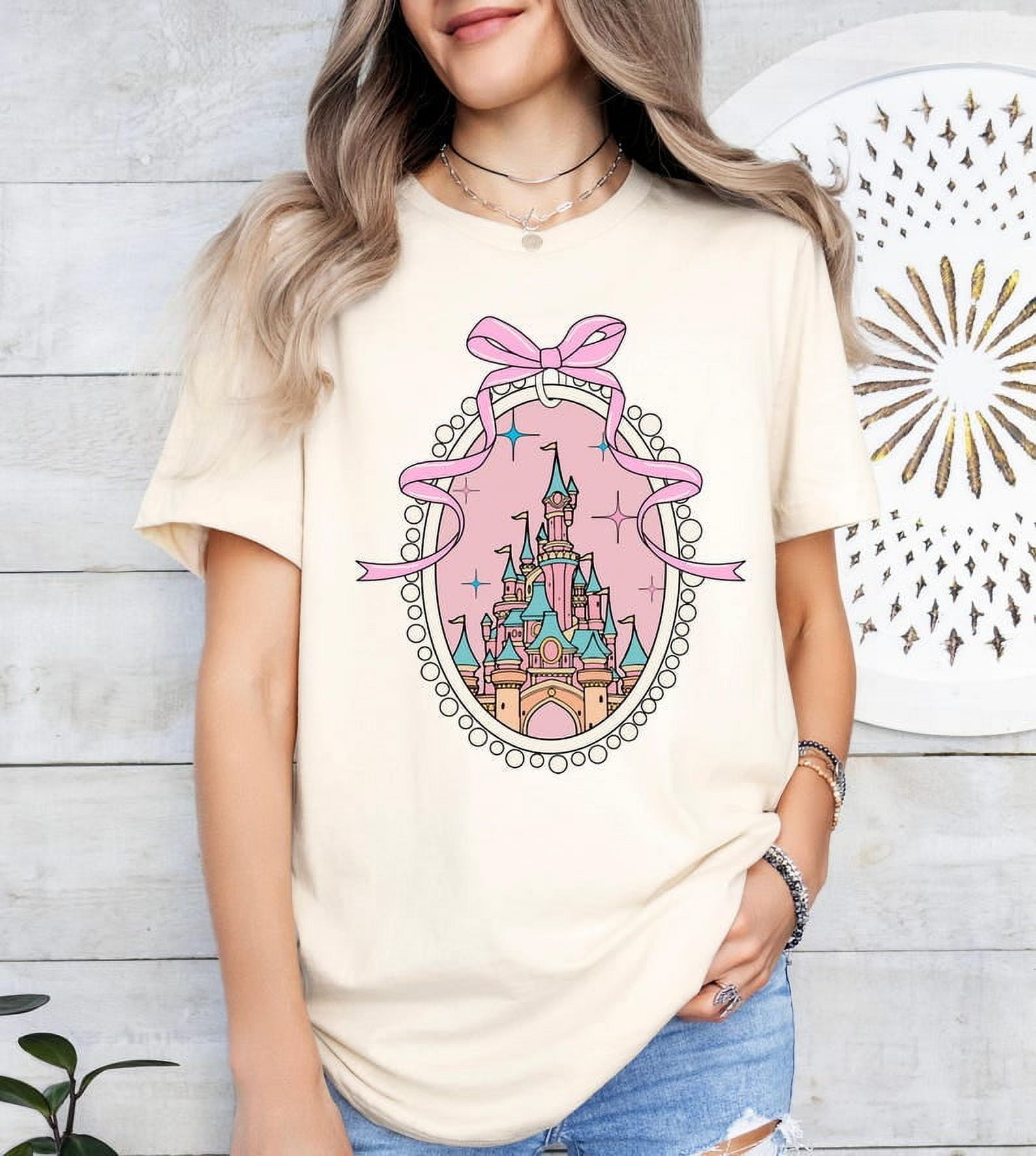 Coquette Disney Shirt, Magical Castle T-shirt, Magic Kingdom Shirt ...