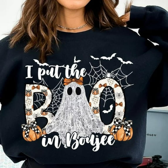 Coquette Ghost Lace Winter Holiday , I Put The Boo in Boujee , Spooky ...