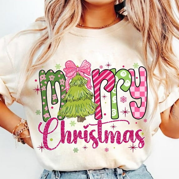 Coquette Glitter Winter Holiday Tree, Winter Holiday Tree, Pink Winter ...