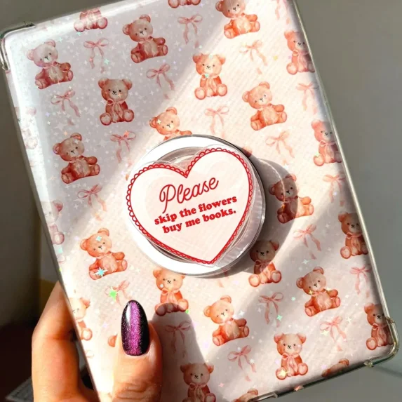 Coquette Grip Bookish Phone Grip Magnetic Holder Accessories Bookish ...