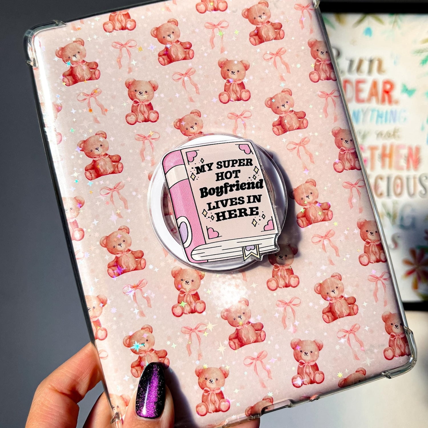 Coquette Grip Bookish Phone Grip Magnetic Holder Accessories Bookish ...