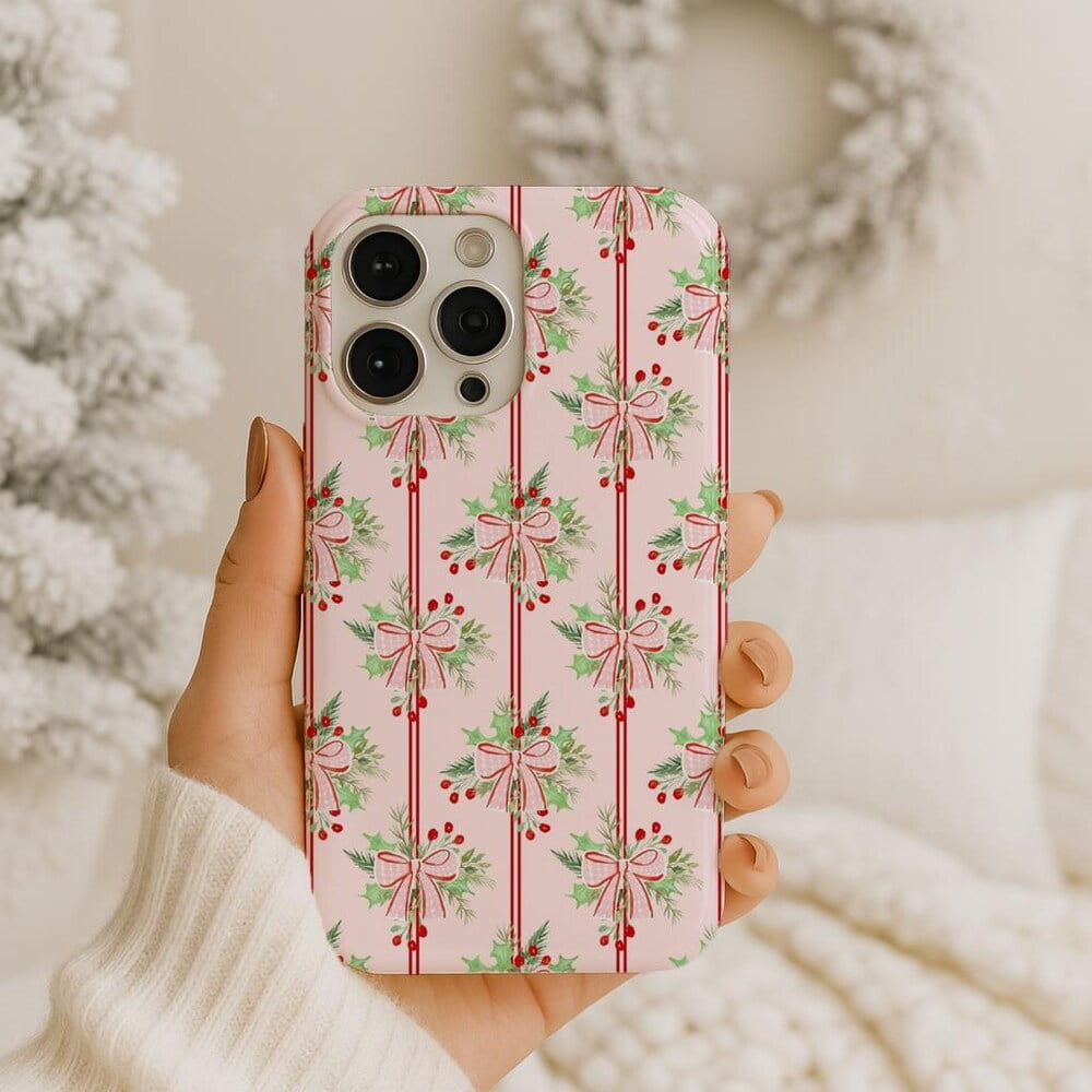 Coquette Holiday Festive Themed Phone Case 17 16 15 14 13 12 11 Pro Max ...